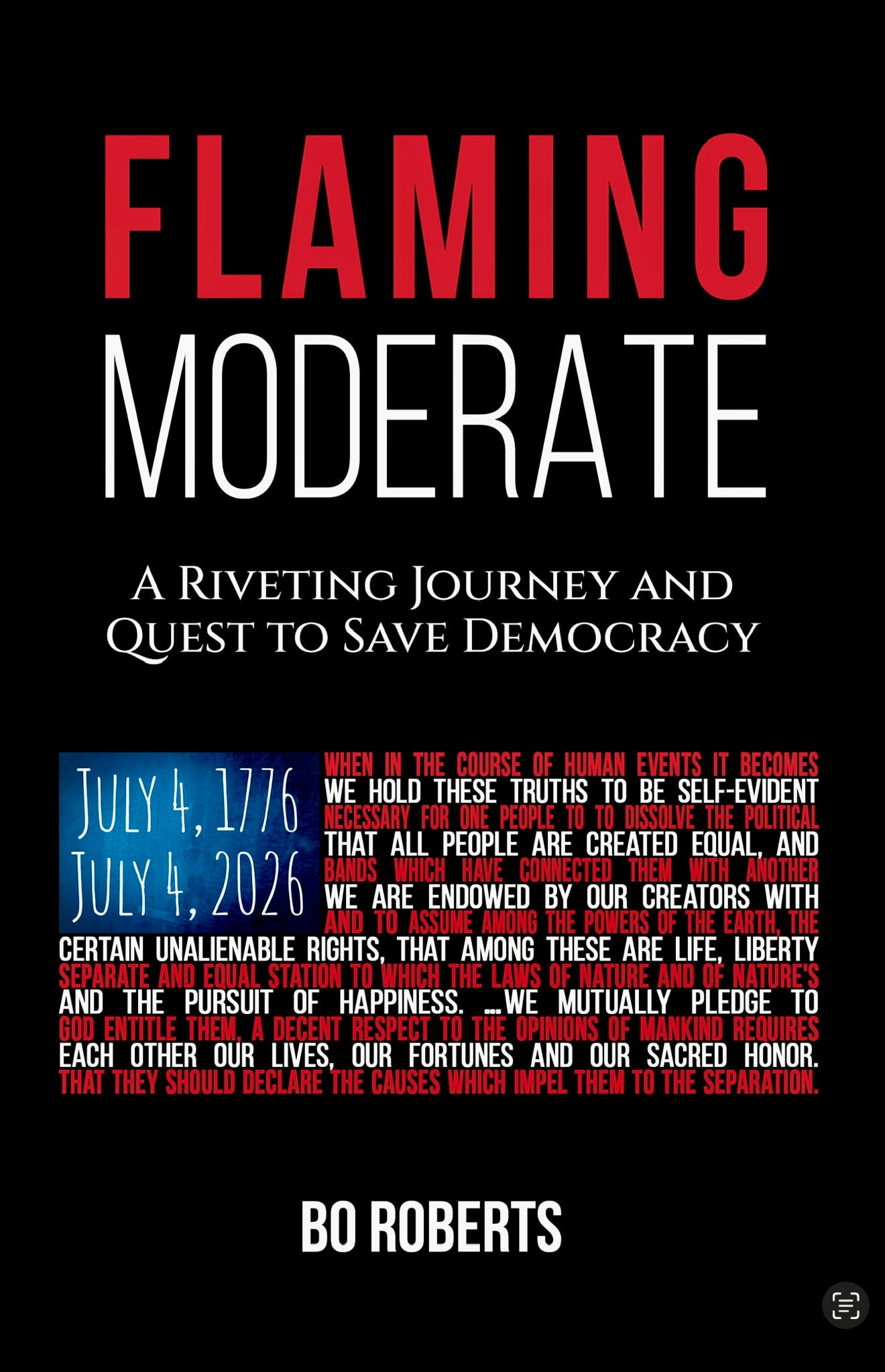 Flaming Moderate Book by Bo Roberts | Flaming Moderate Book